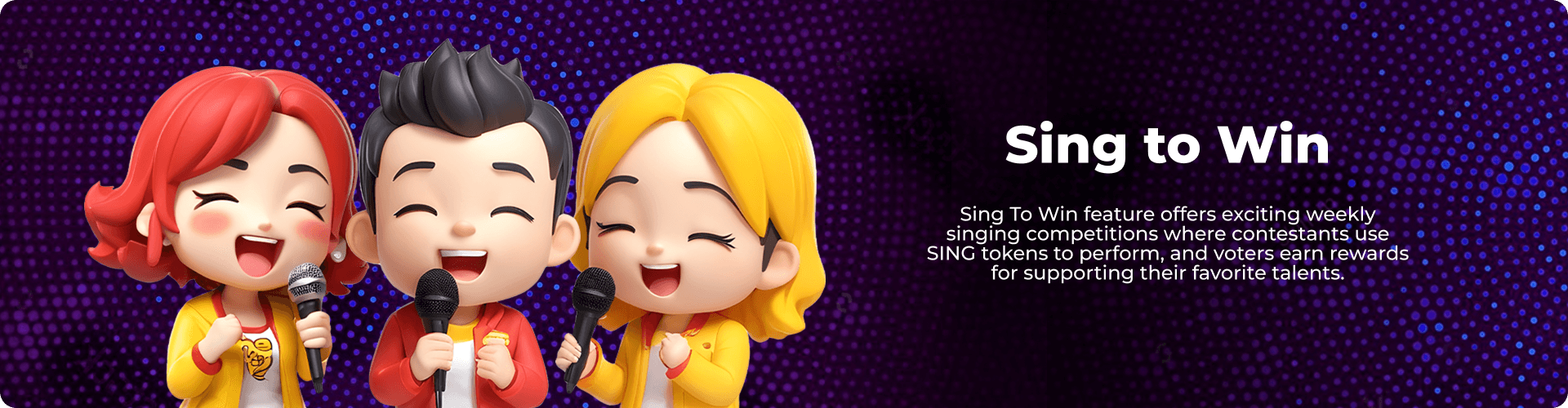 SingSing - Singing Socialfi Platform